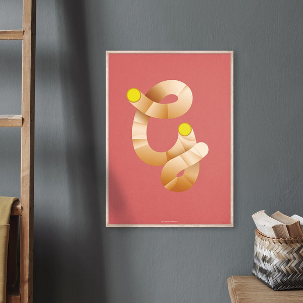 Ginger - Letter G food art print poster – The alphabet store