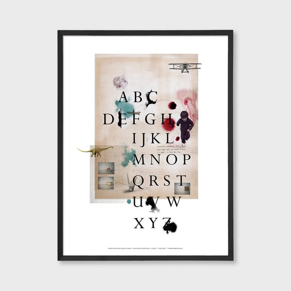 Stories - Alphabet art print - The Alphabet Store – The alphabet store